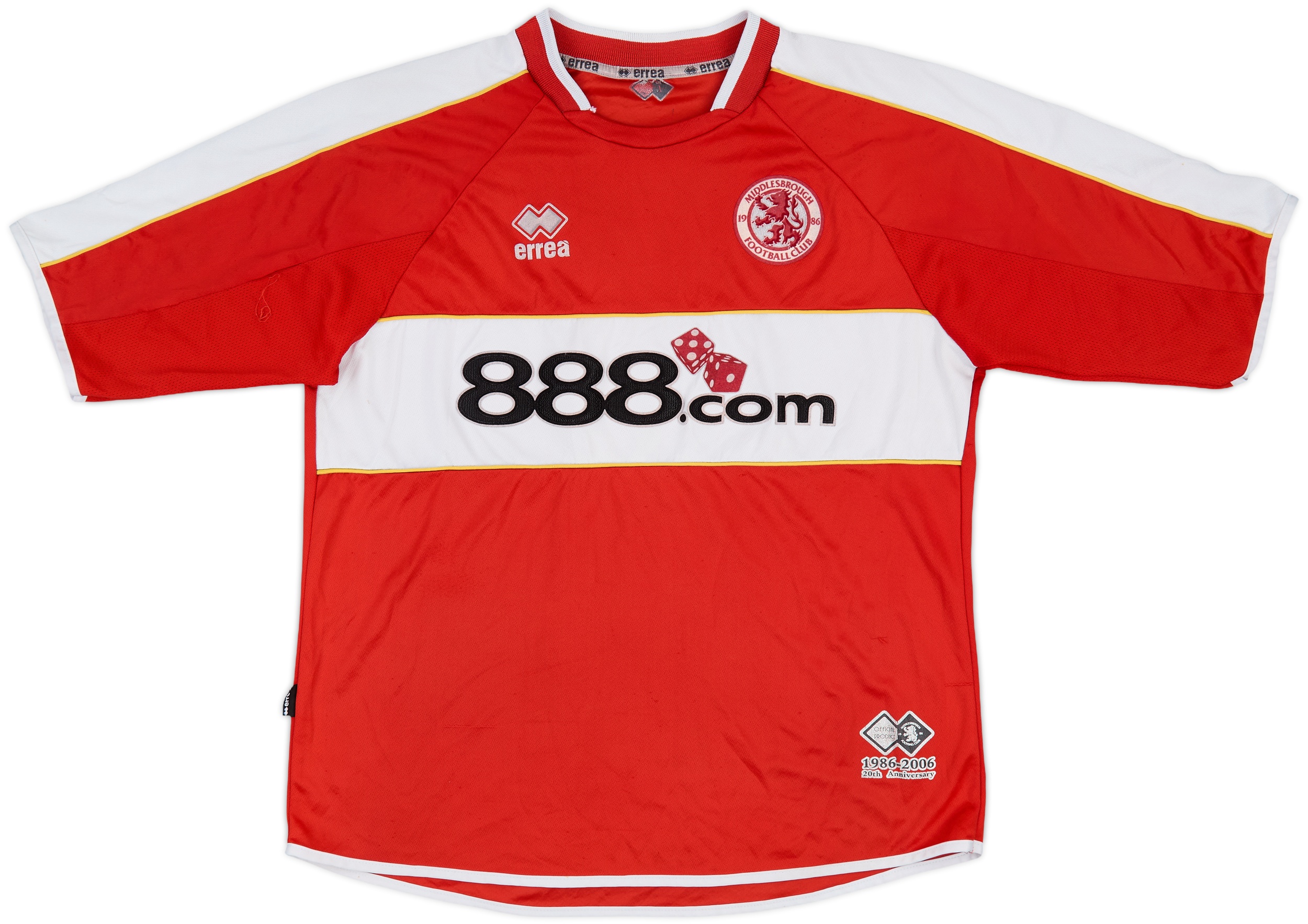 2006-07 Middlesbrough Home Shirt - 6/10 - (L)