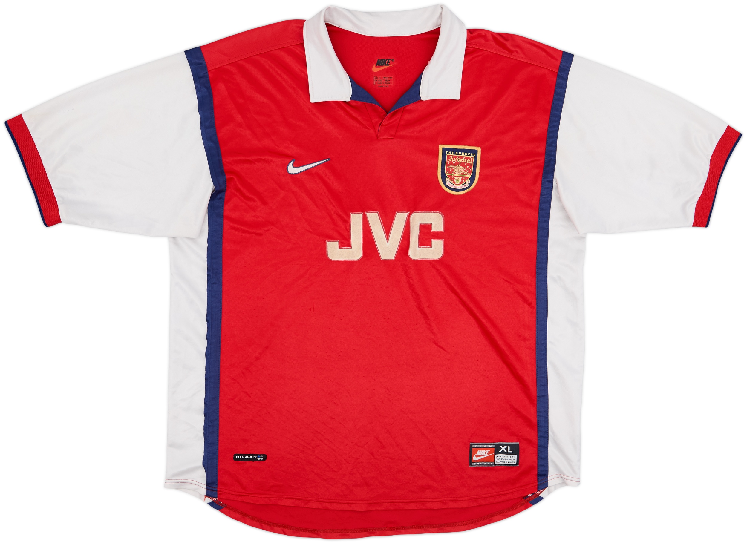 1998-99 Arsenal Home Shirt - 5/10 - (XL)