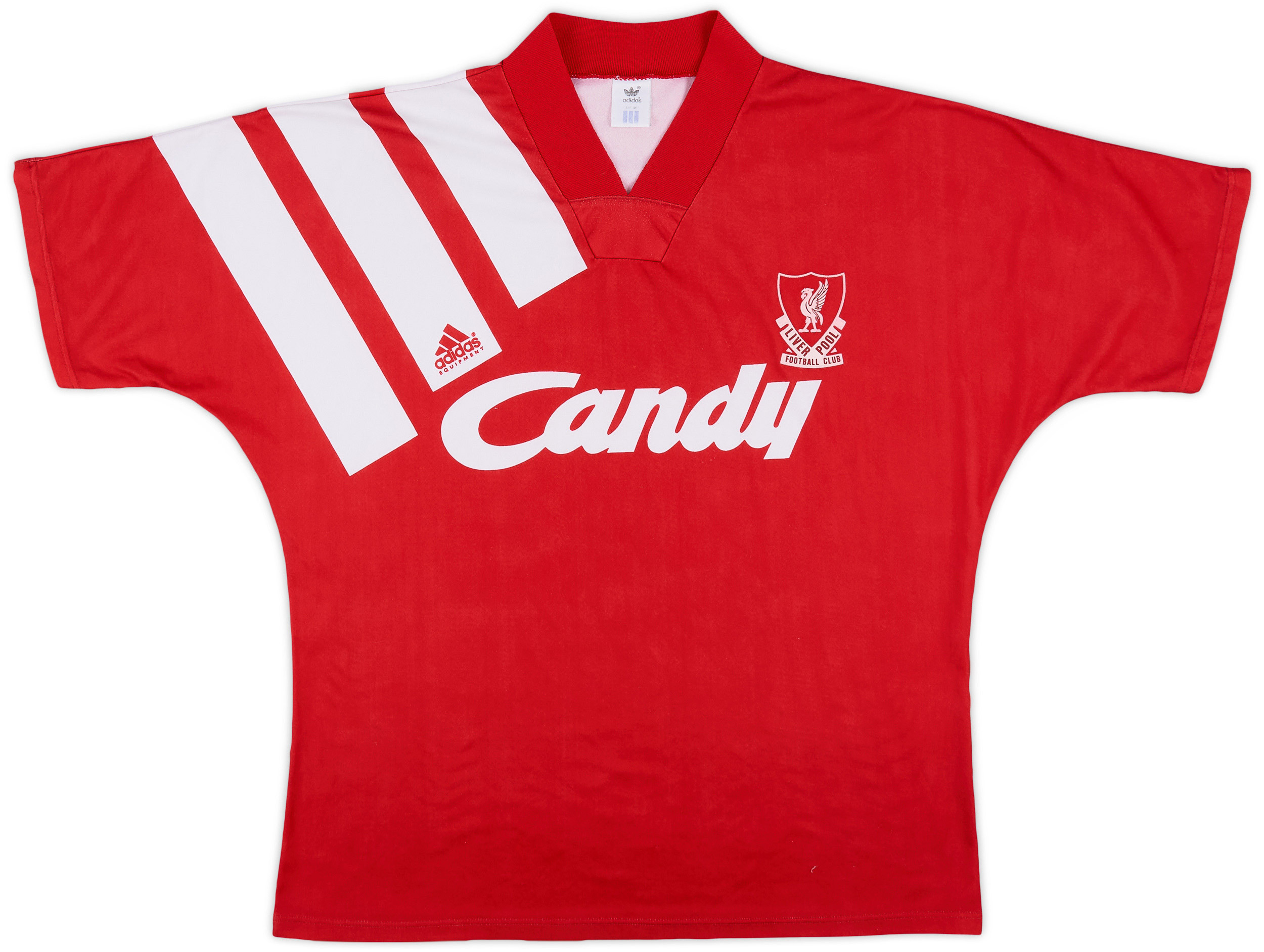 1991-92 Liverpool Home Shirt - 8/10 - (L/XL)