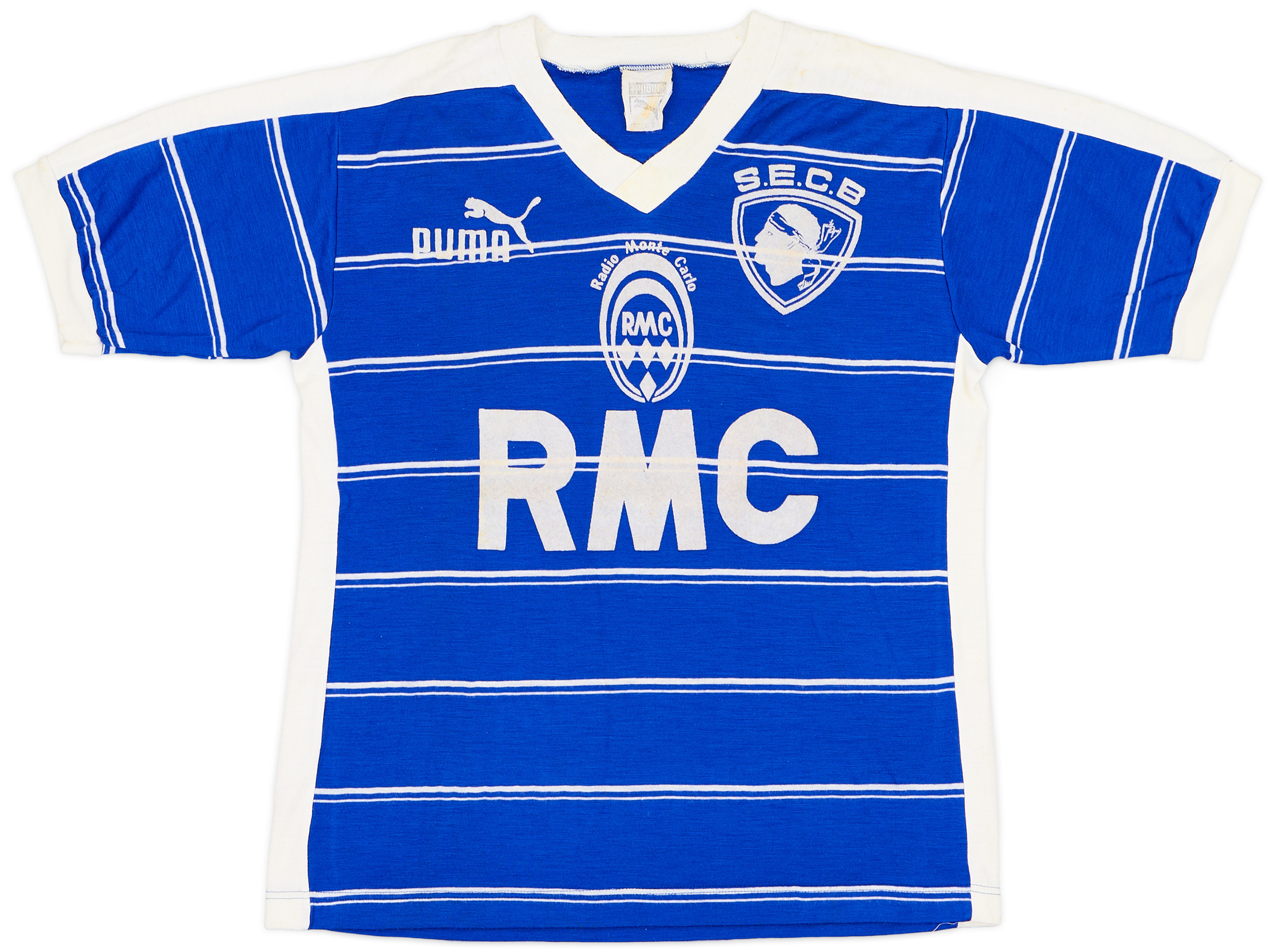 1982-83 SC Bastia Home Shirt - 8/10 - (M)