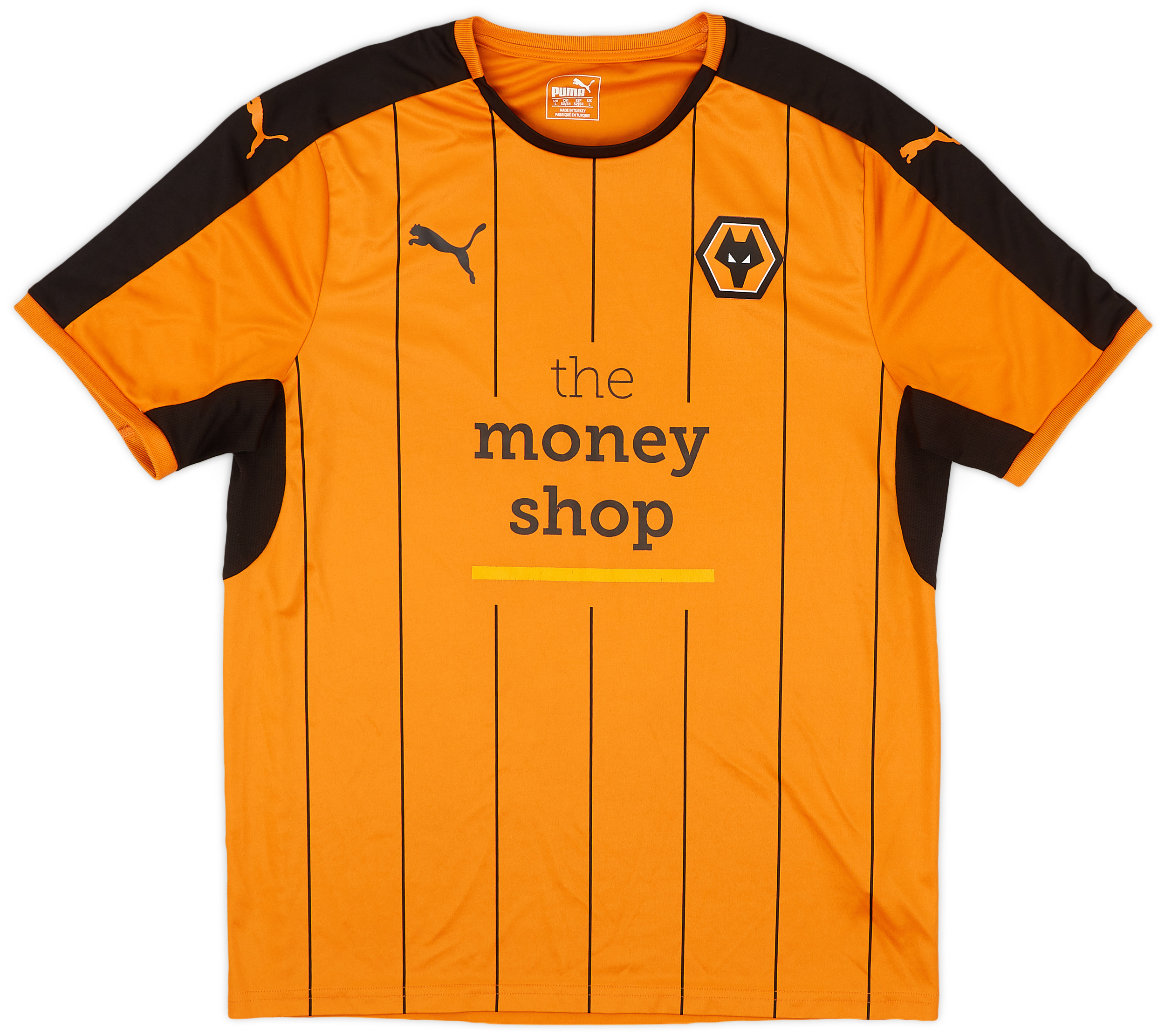 2016-17 Wolves Home Shirt - 7/10 - (L)