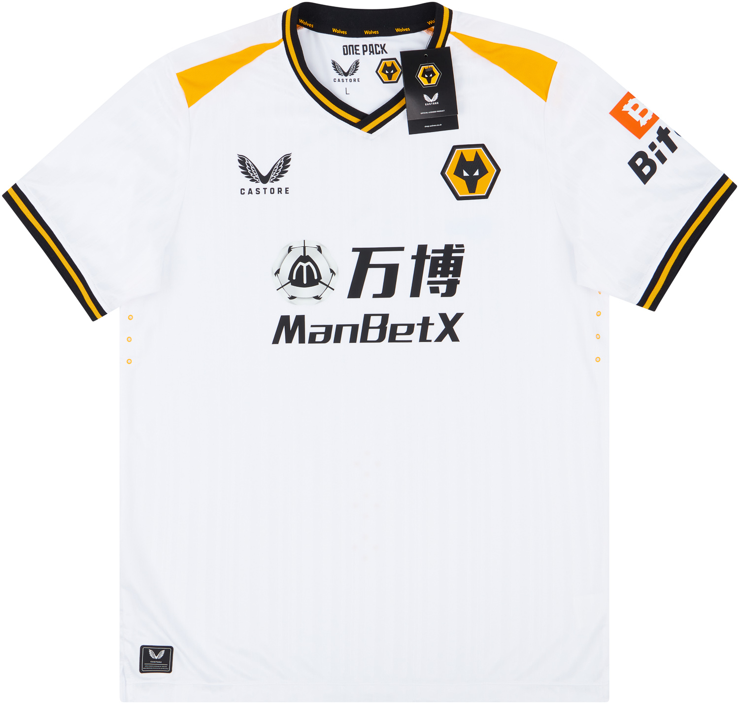2021-22 Wolves Player Issue Pro Third Shirt - NEW