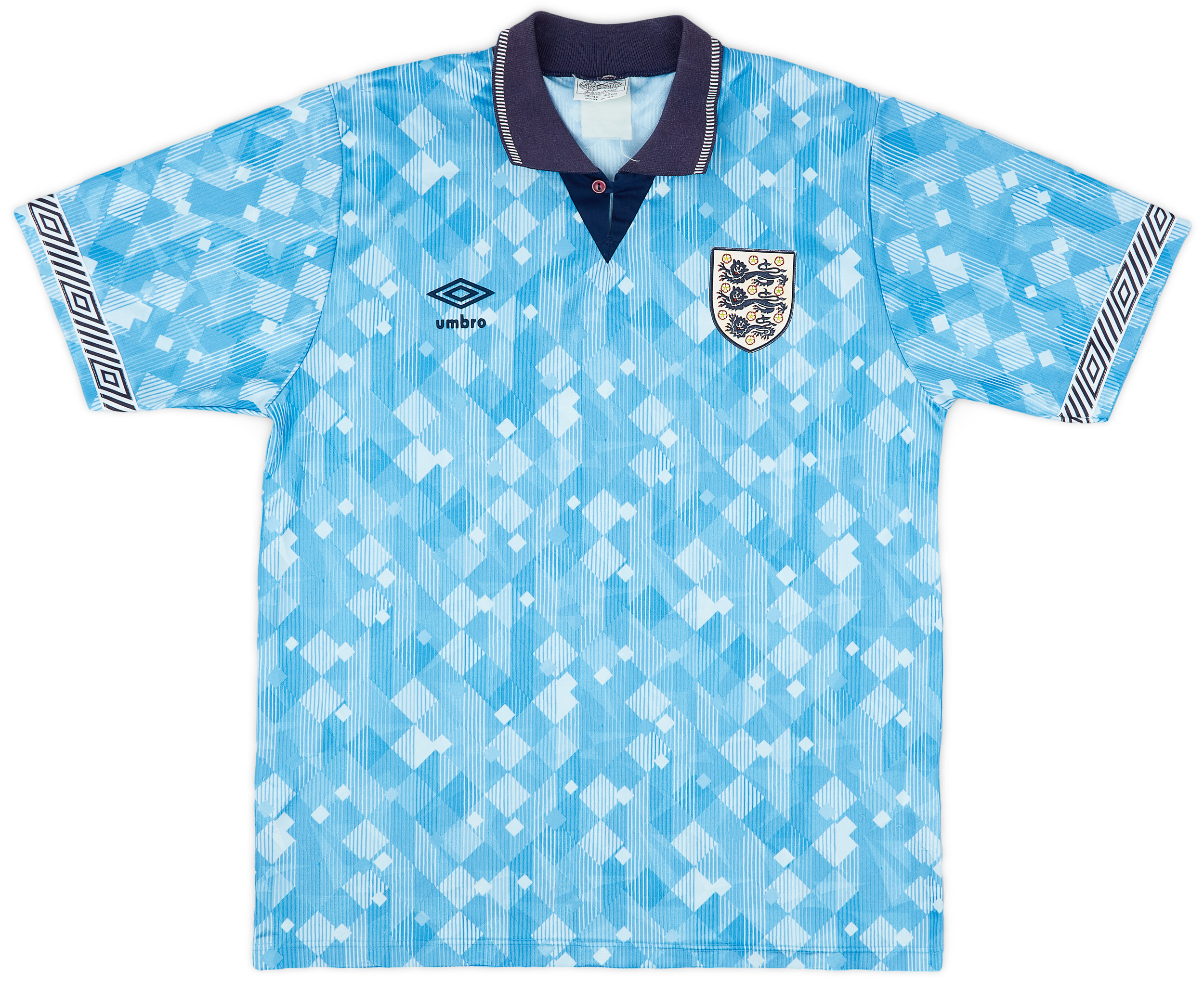 1990-92 England Third Shirt - Excellent 8/10 - (M)