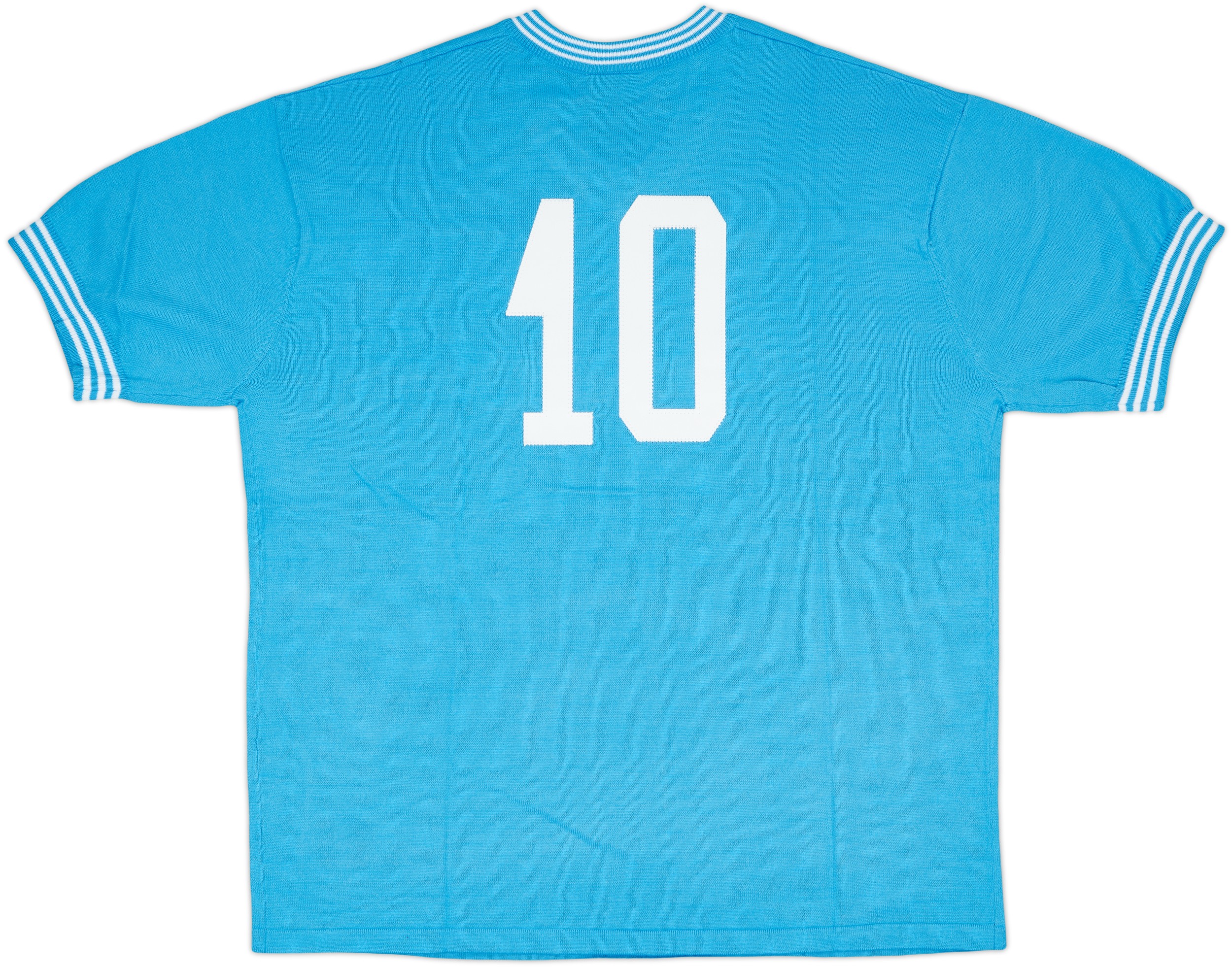 1984-85 Napoli Linea Time Reissue Home Shirt #10 (Maradona) (L) 1984-85 Napoli Linea Time Reissue Home Shirt #10 (Maradona) (L)