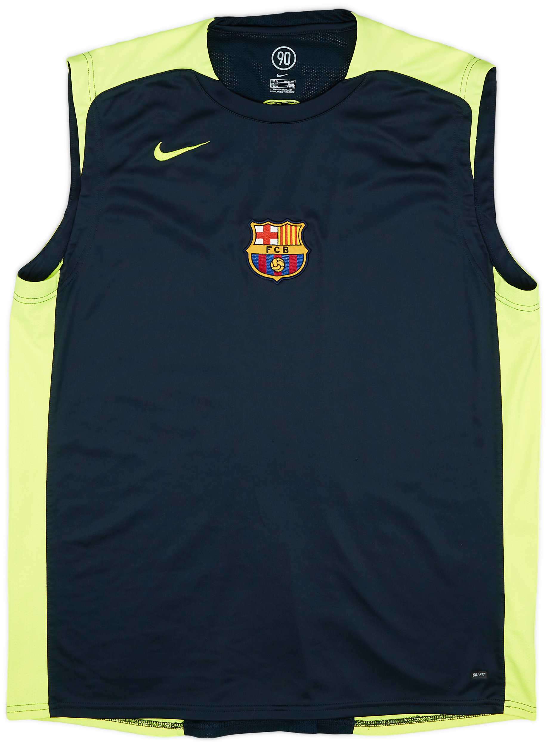 2005-06 Barcelona Nike Training Vest - 9/10 - (XL)