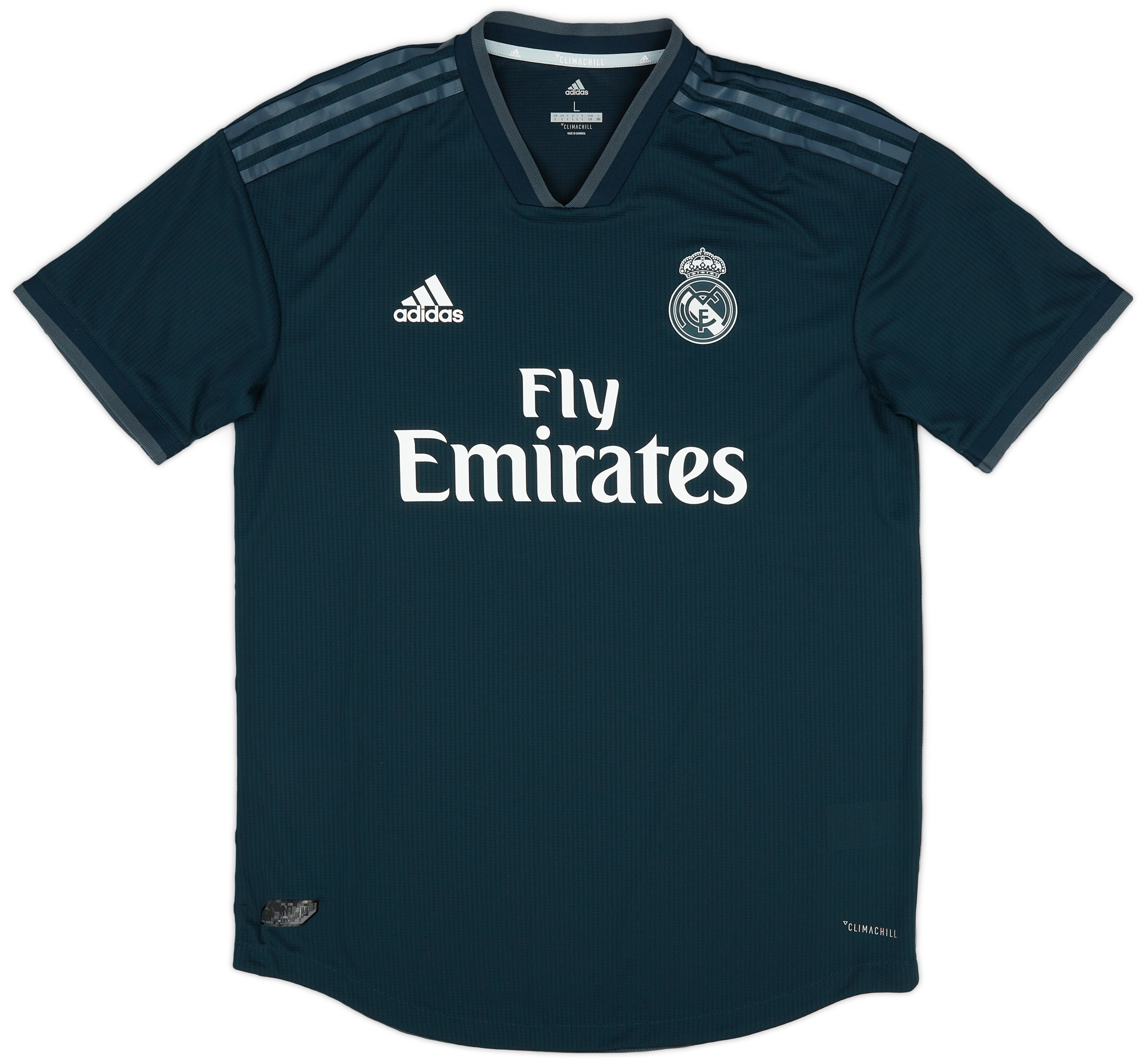2018-19 Real Madrid Authentic Away Shirt - 10/10 - (L)