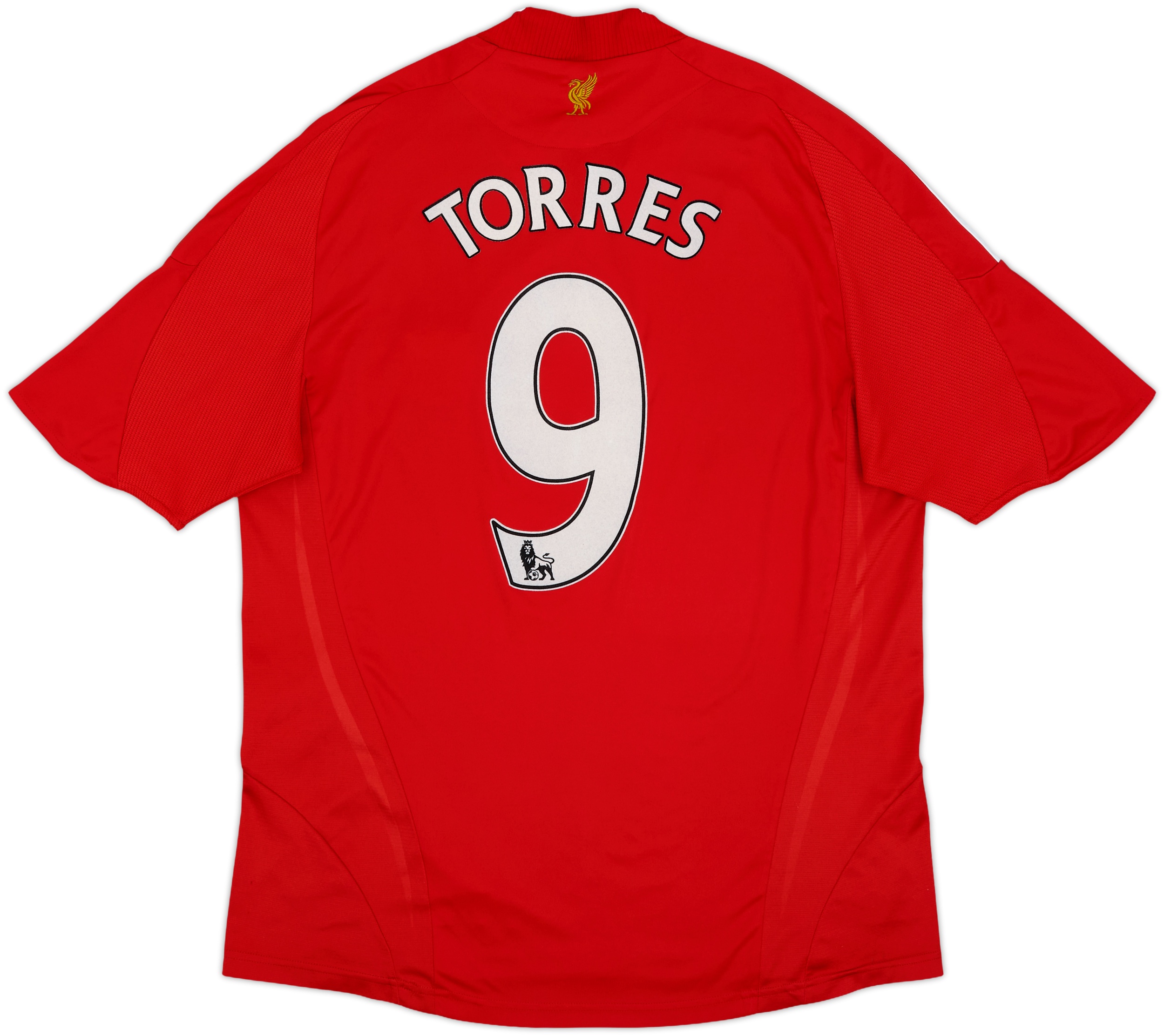 2008-10 Liverpool Home Shirt Torres #9 - 8/10 - (L)