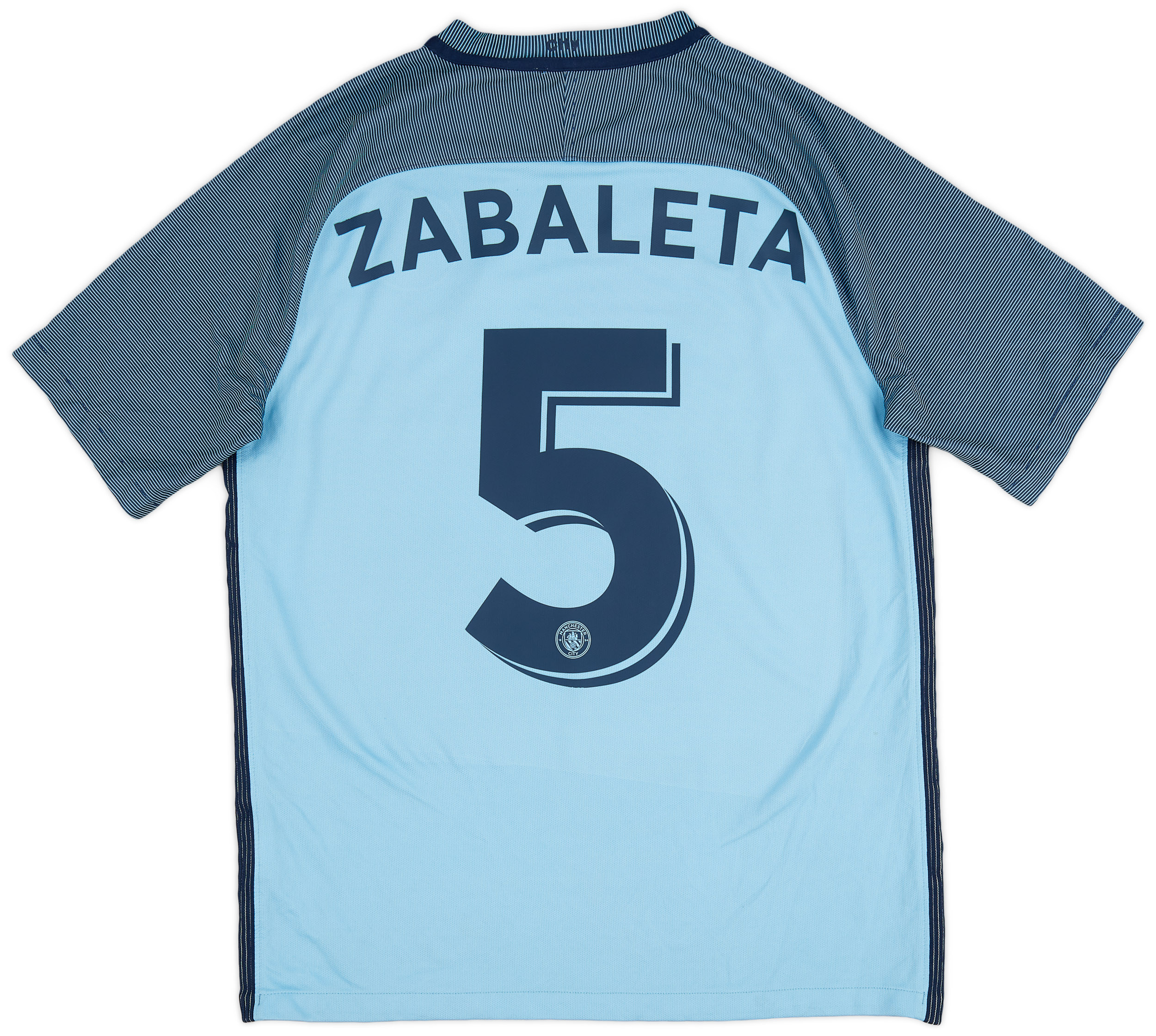 2016-17 Manchester City Home Shirt Zabaleta #5 - 6/10 - (M)