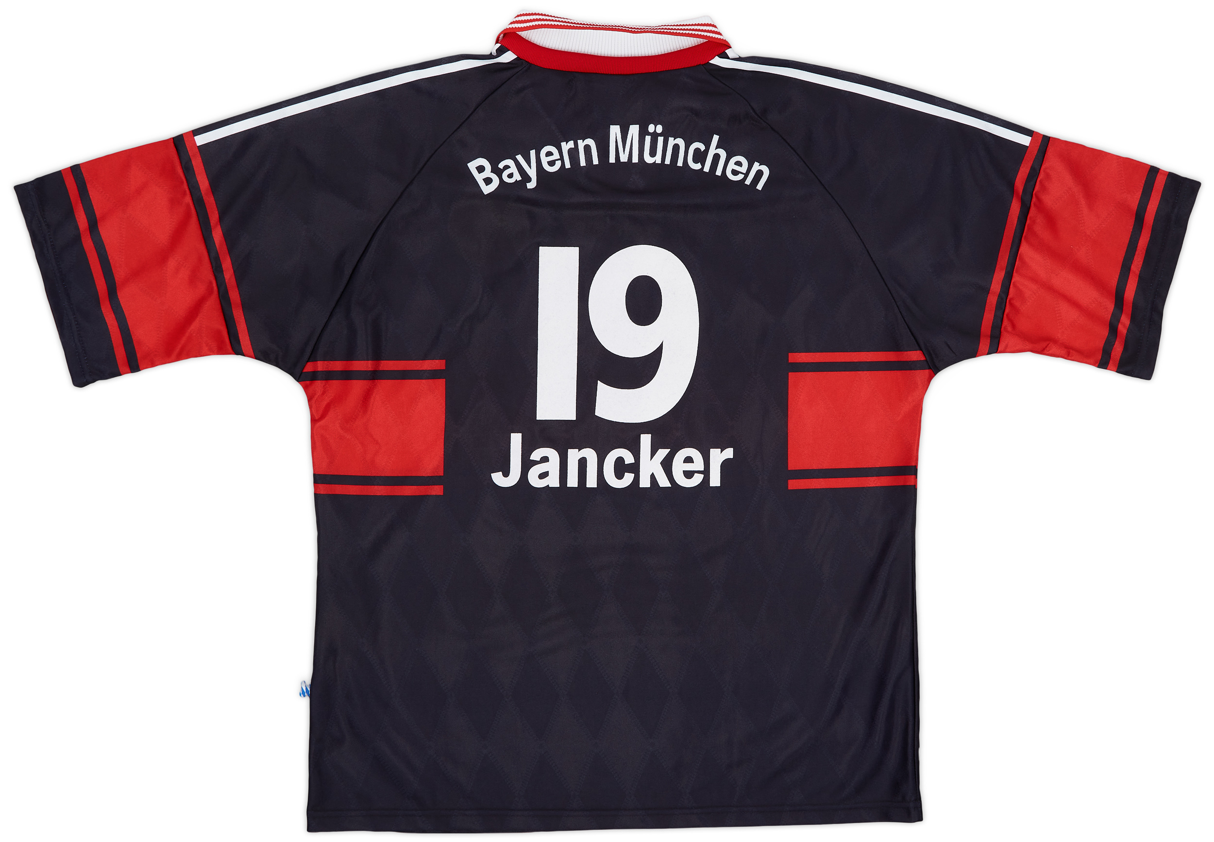 1997-99 Bayern Munich Home Shirt Jancker #19 - 8/10 - (XL)