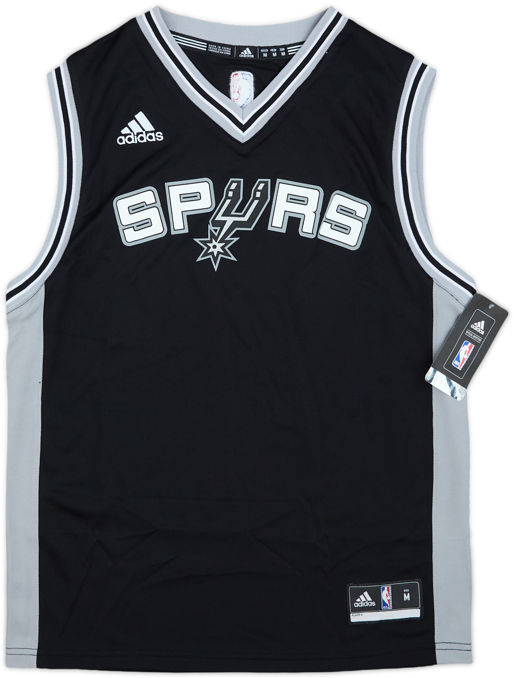 2014-17 San Antonio Spurs adidas Away Jersey (M.Boys)