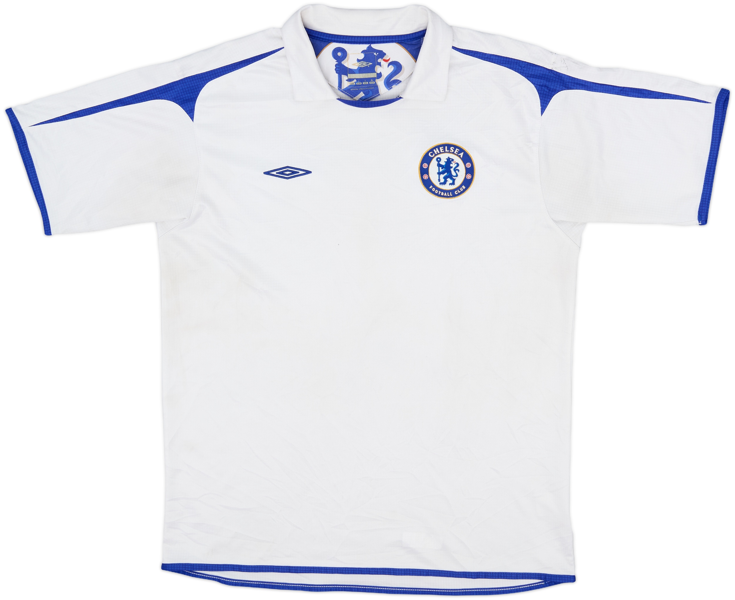 2002-03 Chelsea Umbro Polo Shirt - 6/10 - (L)