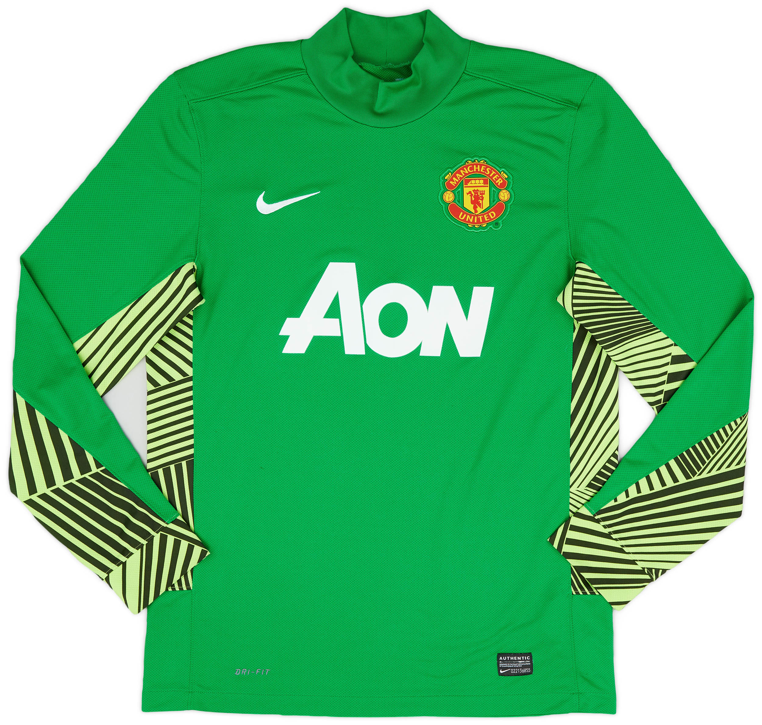 2011-12 Manchester United GK Home Shirt - 9/10 - (M)