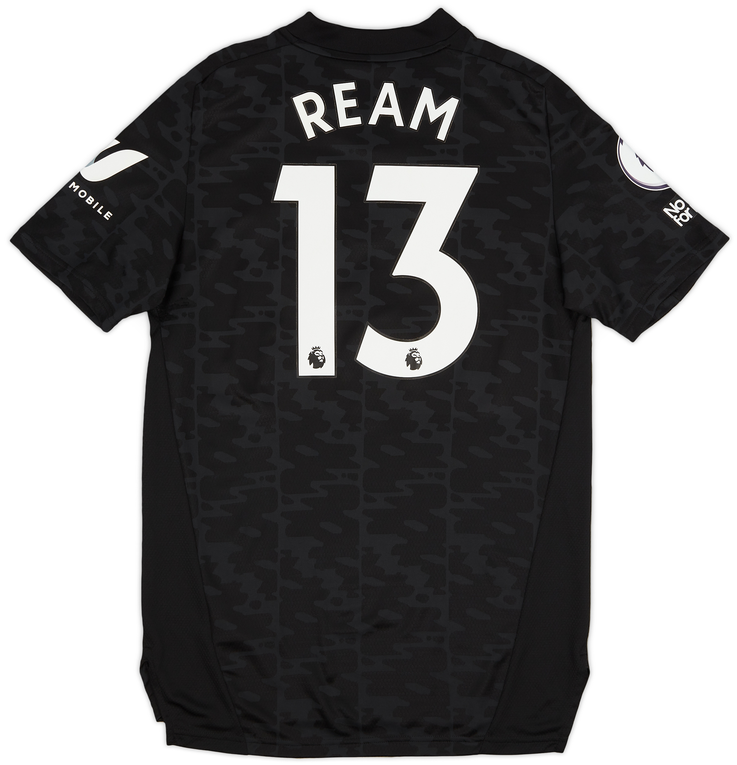 2022-23 Fulham Match Issue Away Shirt Ream #13