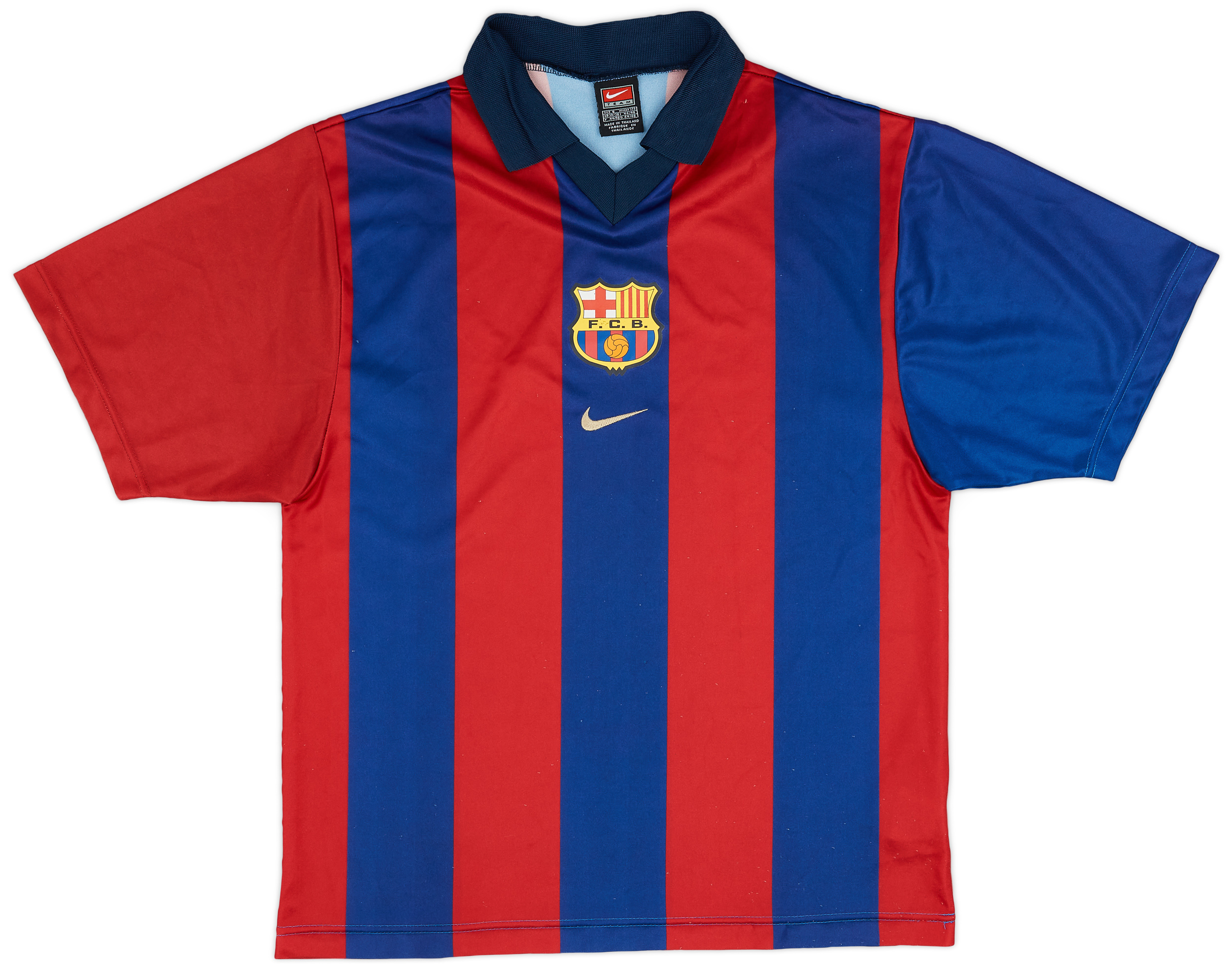 2001-02 Barcelona Basic Home Shirt - 7/10 - (S)