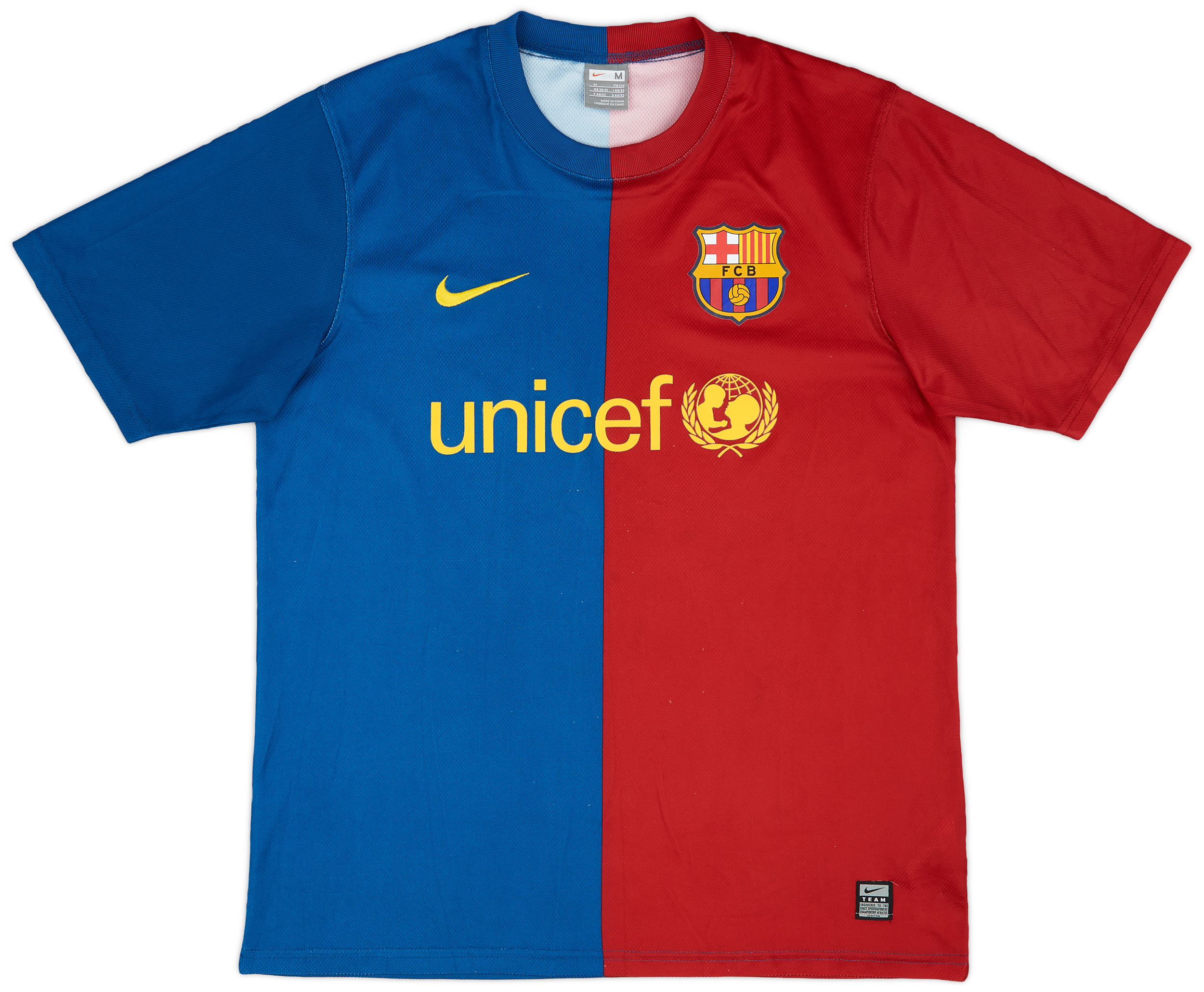 2008-09 Barcelona Basic Home Shirt - 7/10 - (M)